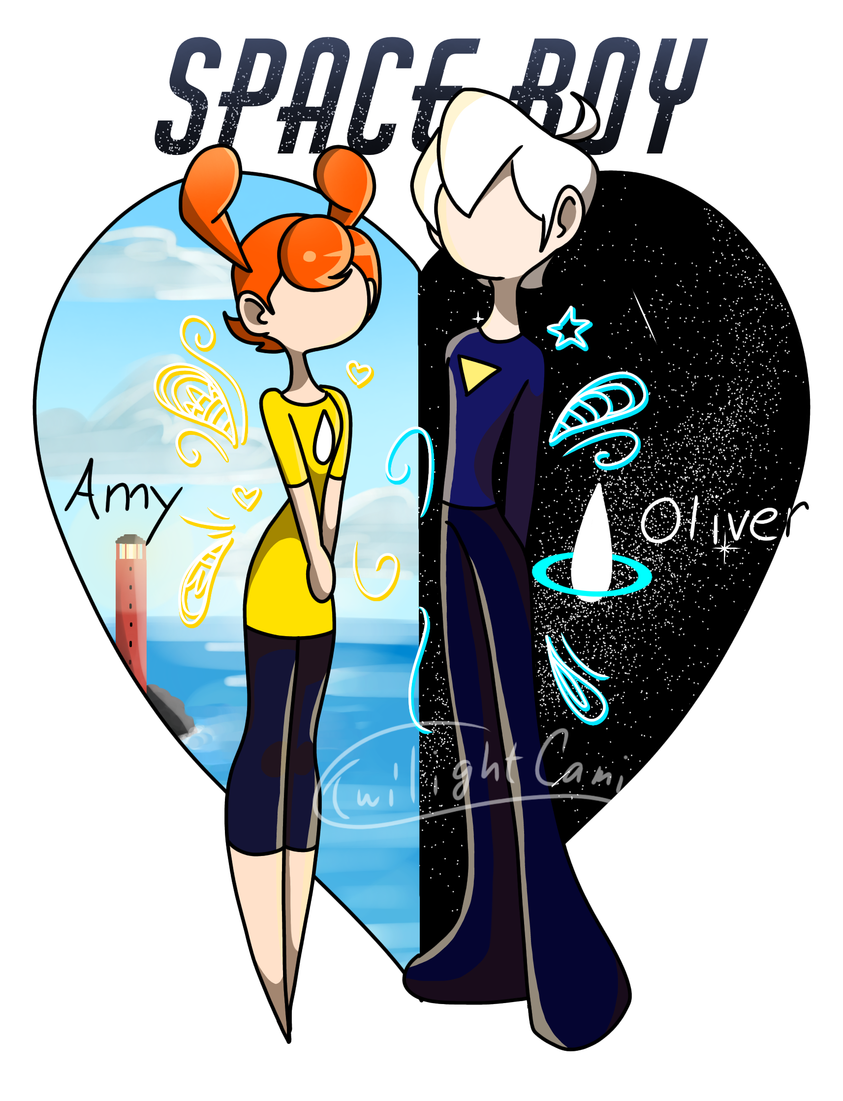 Amy and Oliver - ibisPaint