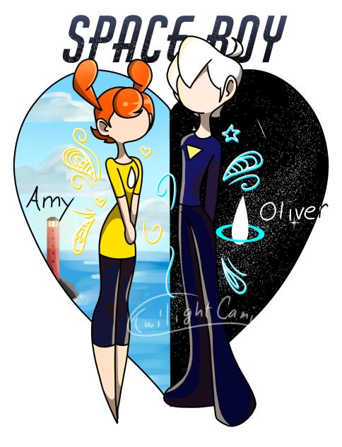 Amy and Oliver - ibisPaint