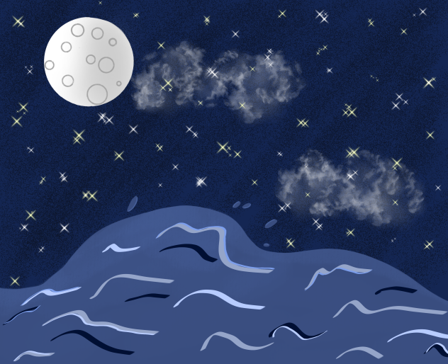 Ocean Night - ibisPaint