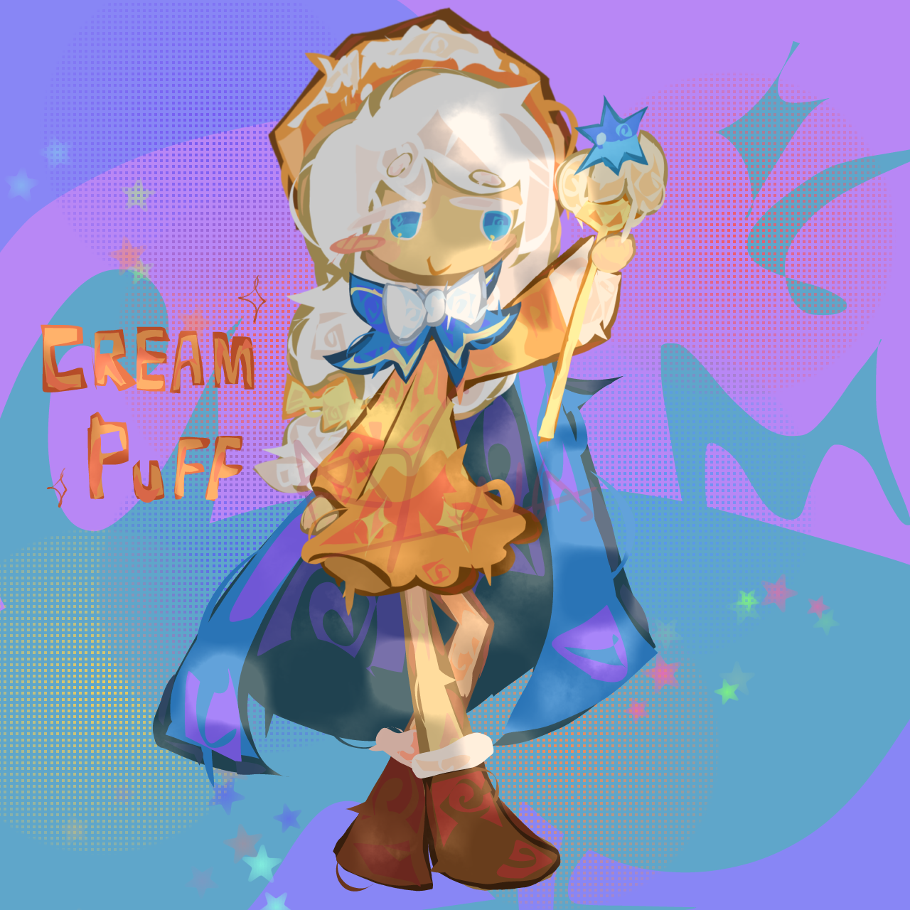 Cream puff - ibisPaint