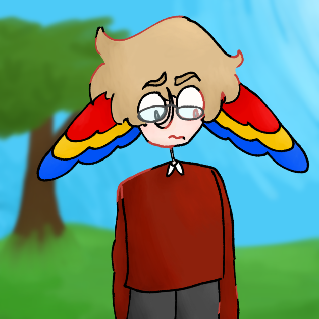 pesky bird aka grian - ibisPaint