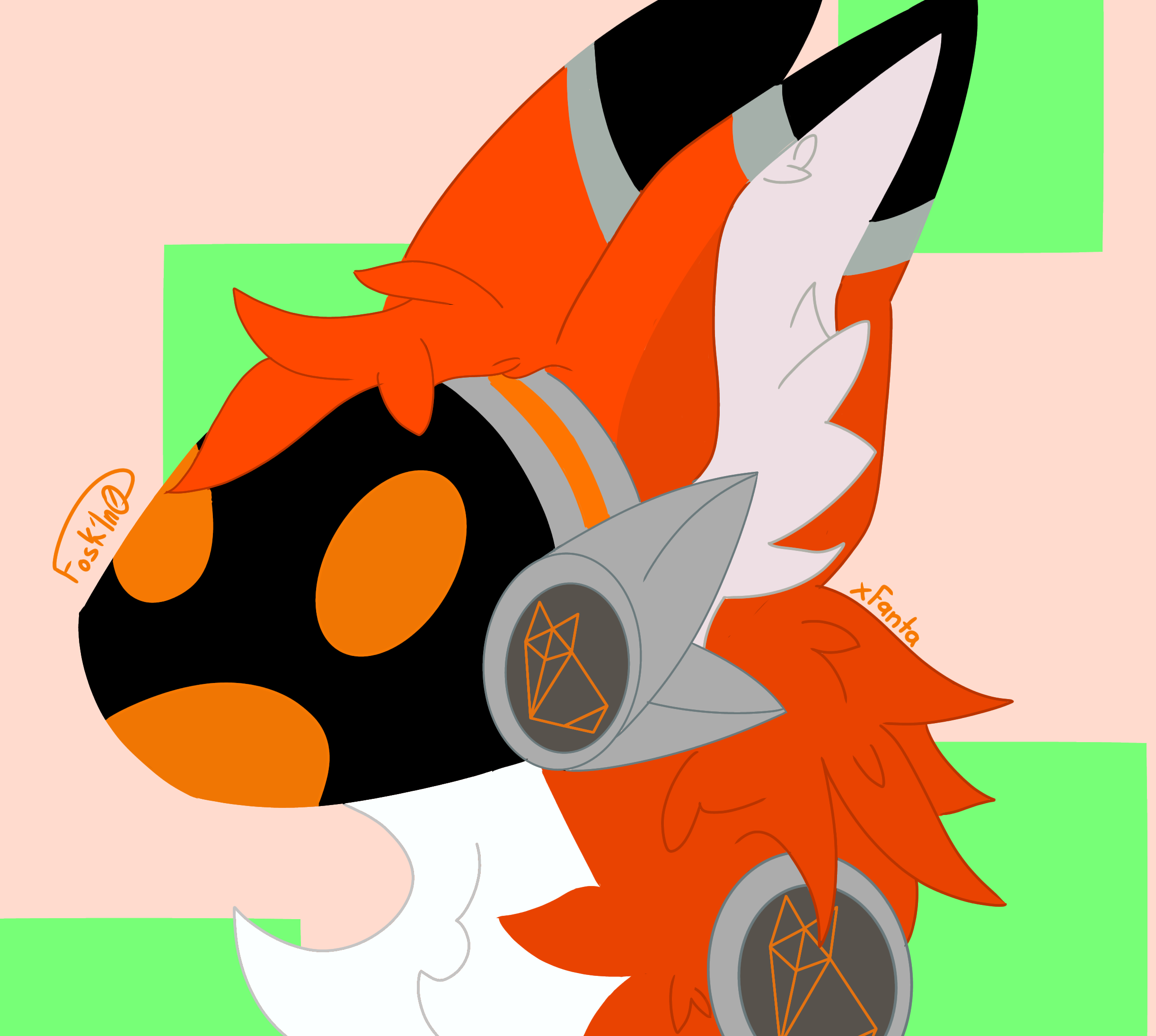 Fanta’s protogen - ibisPaint
