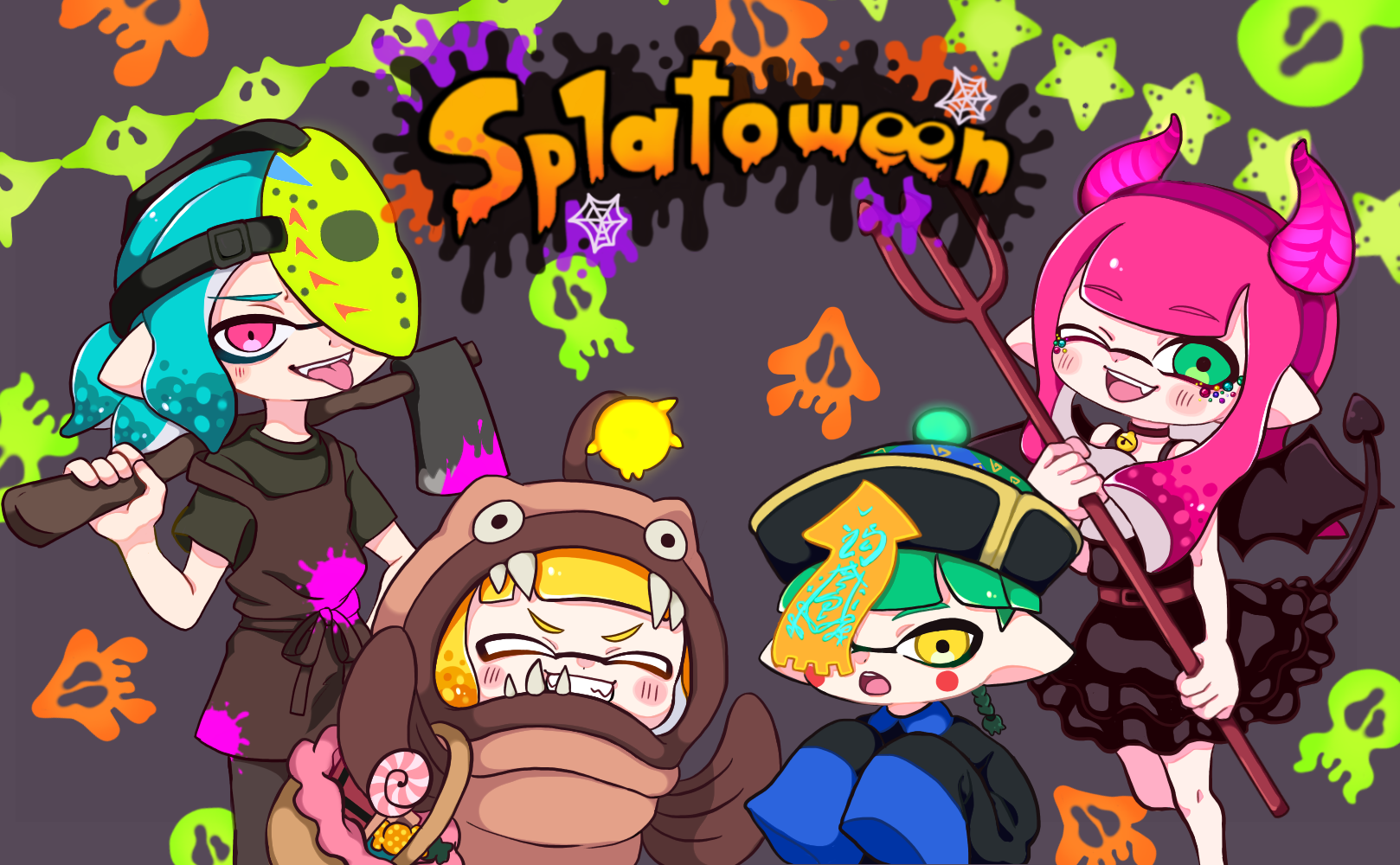 Splatoween - ibisPaint