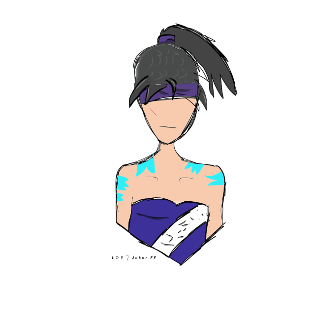 O MEU PRIMEIRO DESENHO DE FF - ibisPaint