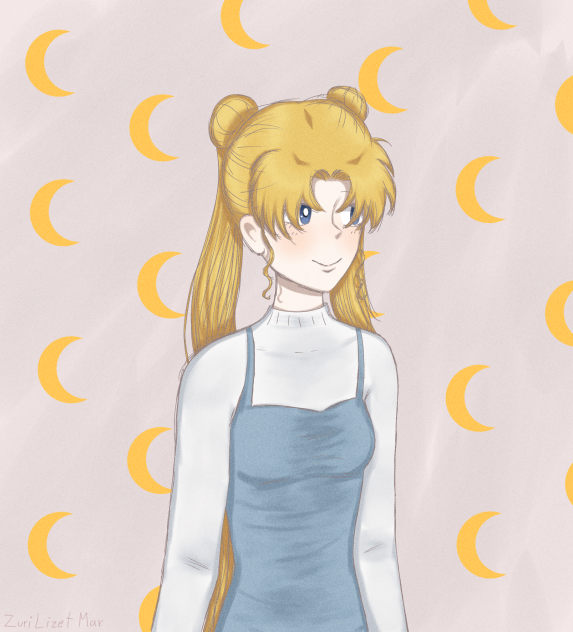 usagi／serena fan art - ibisPaint