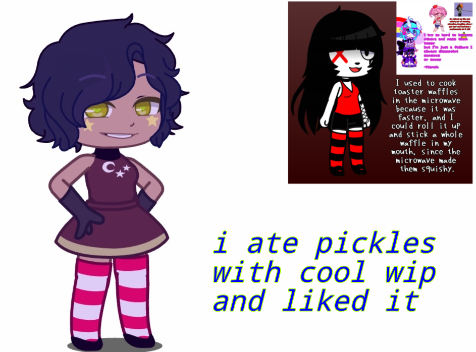 pickles and cool wip - ibisPaint