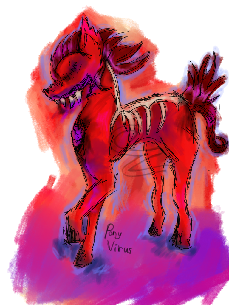Pony Virus(my version) - ibisPaint
