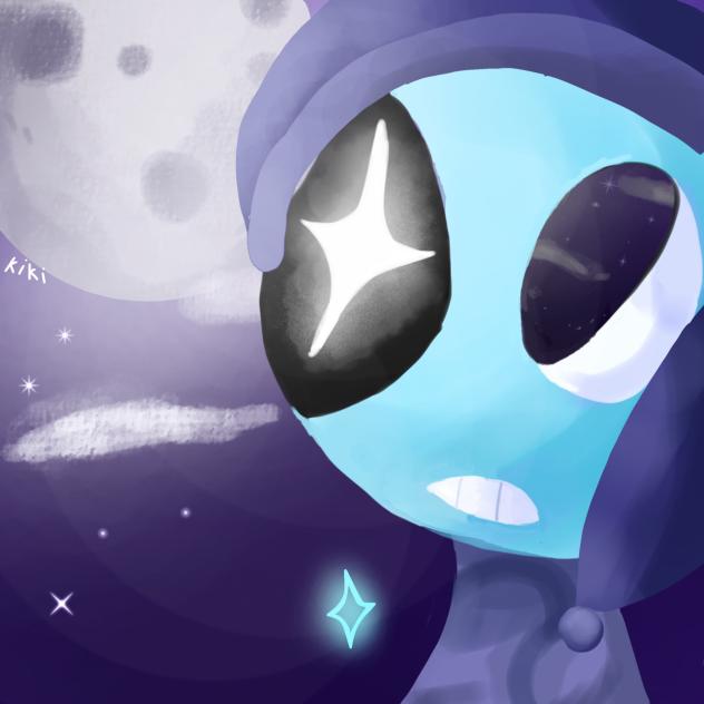 Astro watching himself - ibisPaint