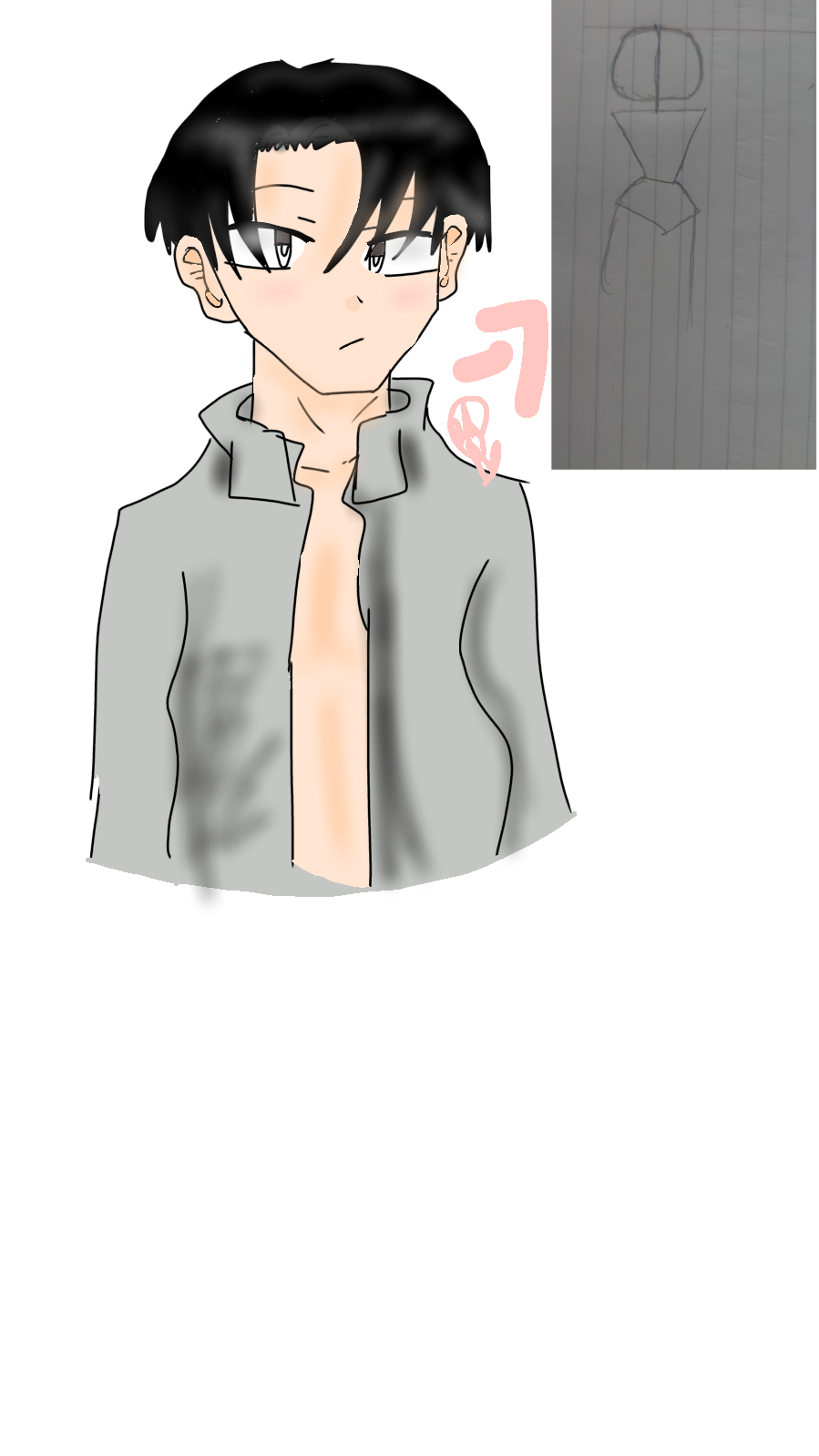 Levi Ackerman ;3 - ibisPaint