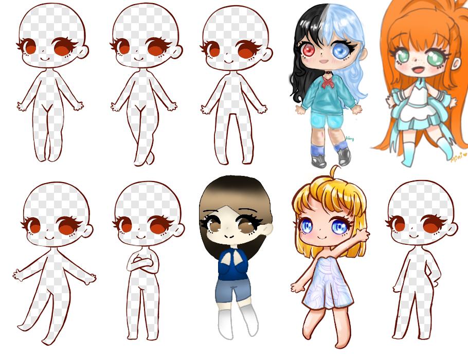 Chibi collab - ibisPaint