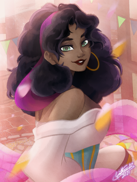 Esmeralda - ibisPaint