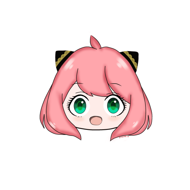 Anya Forger decal - ibisPaint