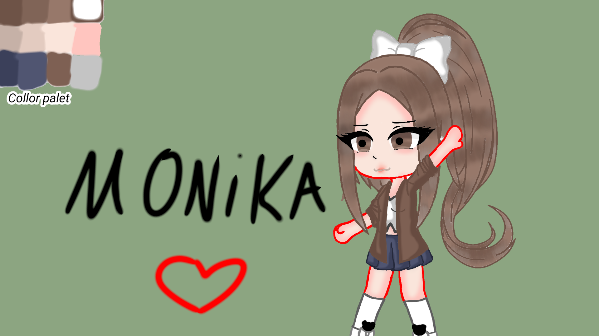 Monika - ibisPaint