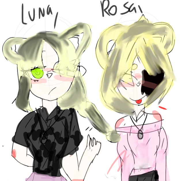 hijas de mandy y robby - ibisPaint