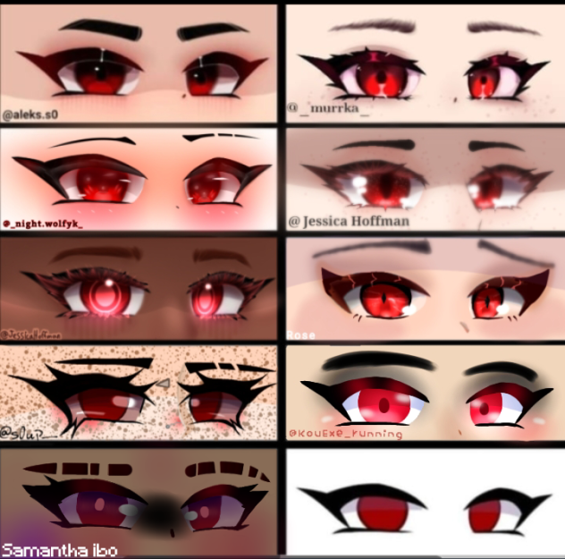eyes edit collab - ibisPaint