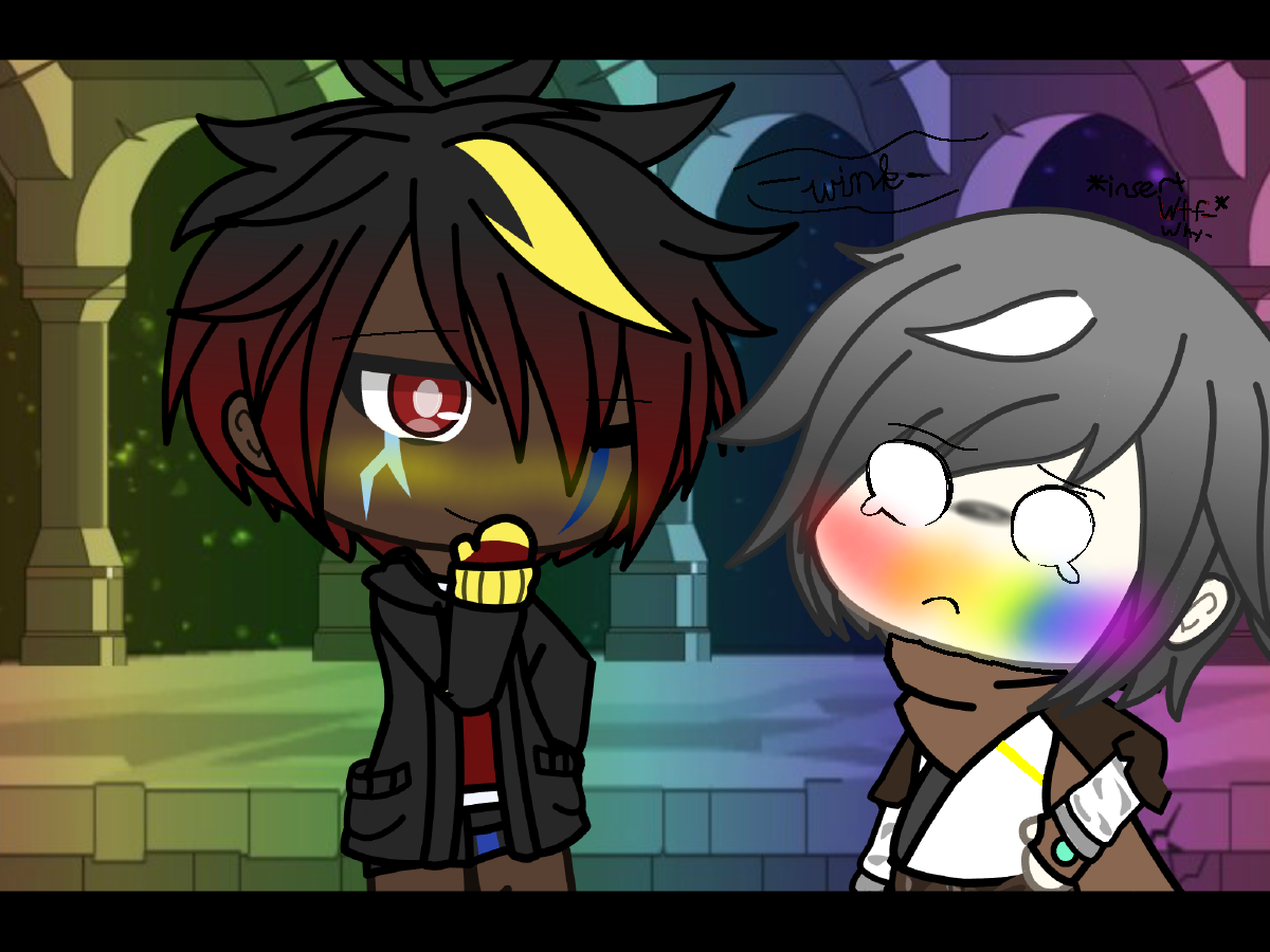 Inky Boi x Glitchy Boi - ibisPaint