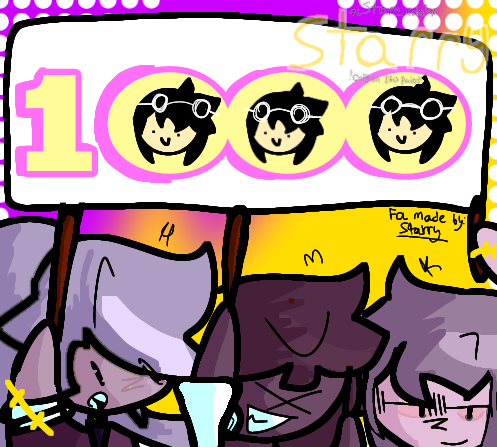 Congrats on 1k (FA comp submission) - ibisPaint