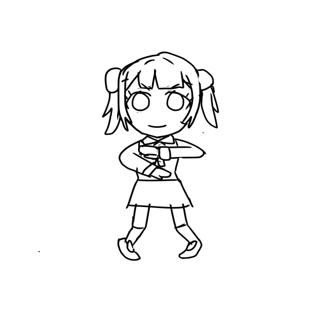 Ui shigure dance - ibisPaint