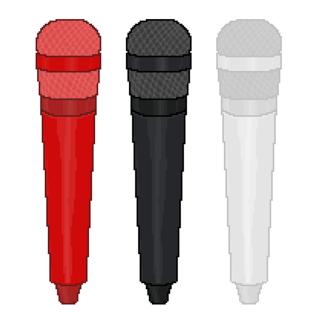 mic (pixel) - ibisPaint