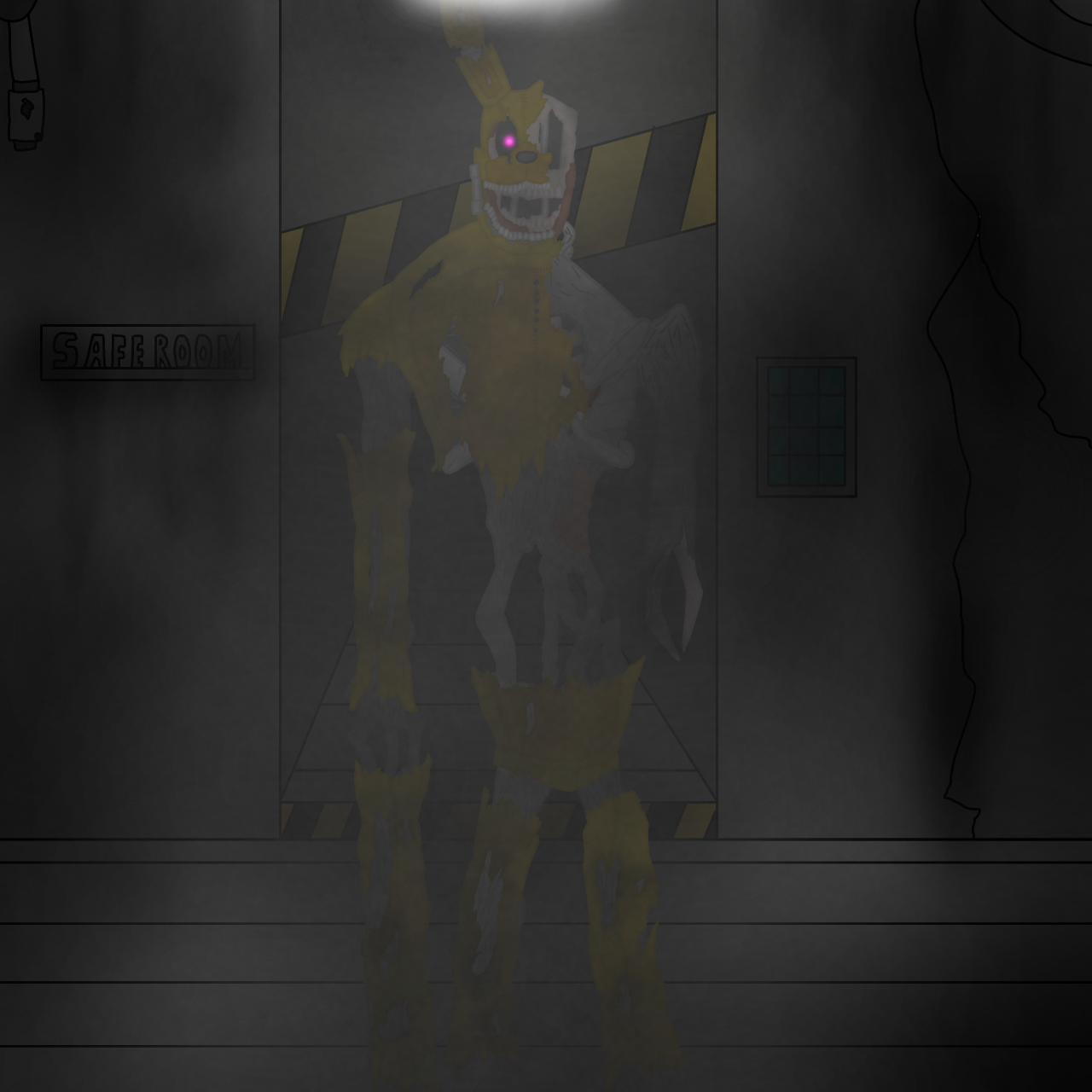 Corrupted springtrap - ibisPaint