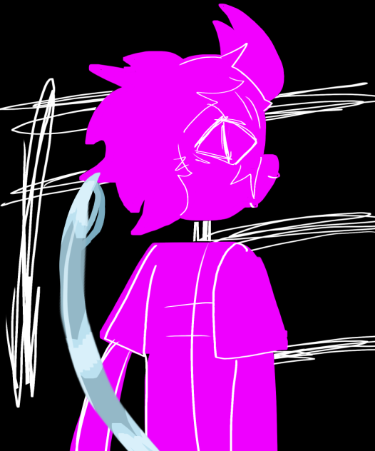 Crazy guy with katana chancla - ibisPaint