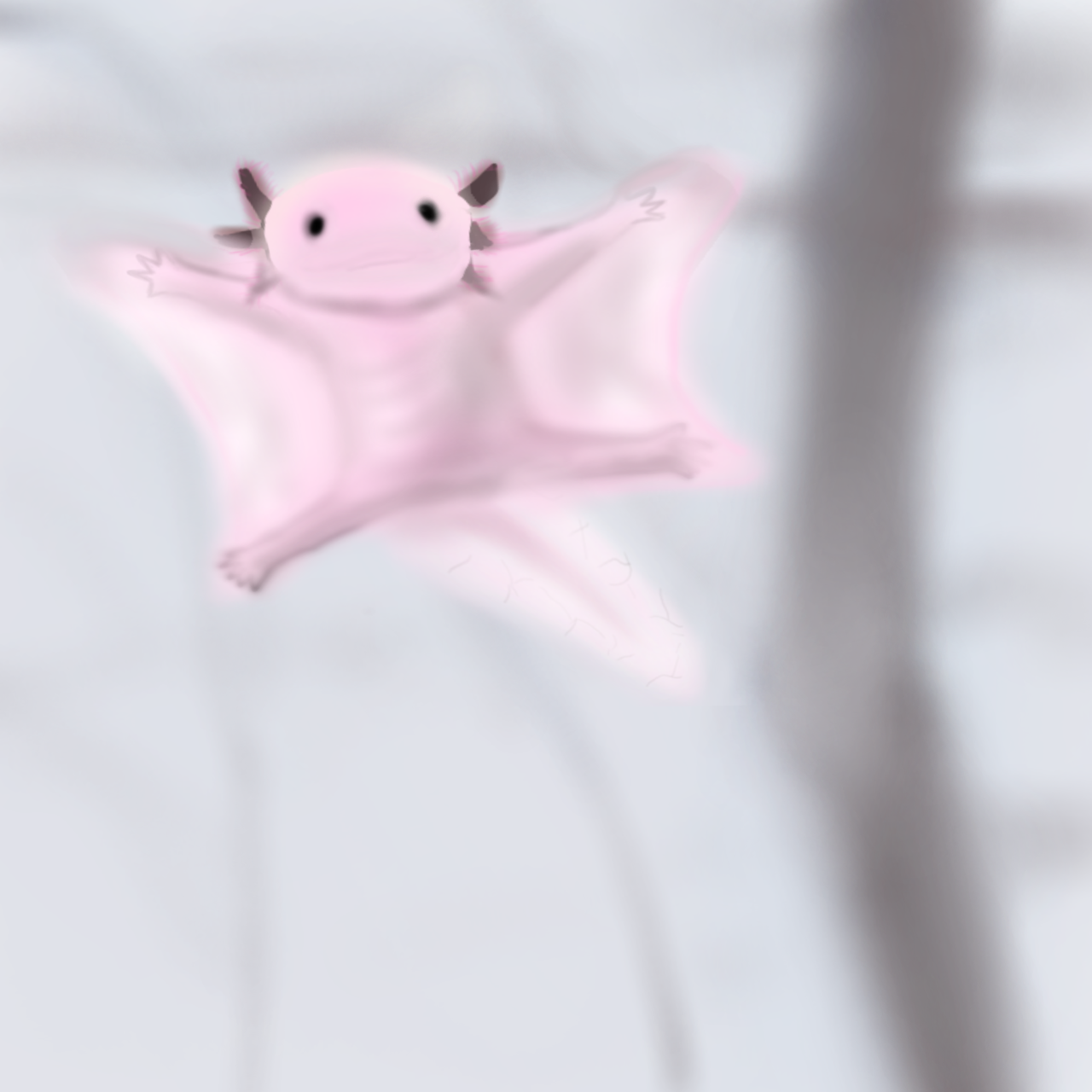 ウパサビ Axo flying squirrel - ibisPaint