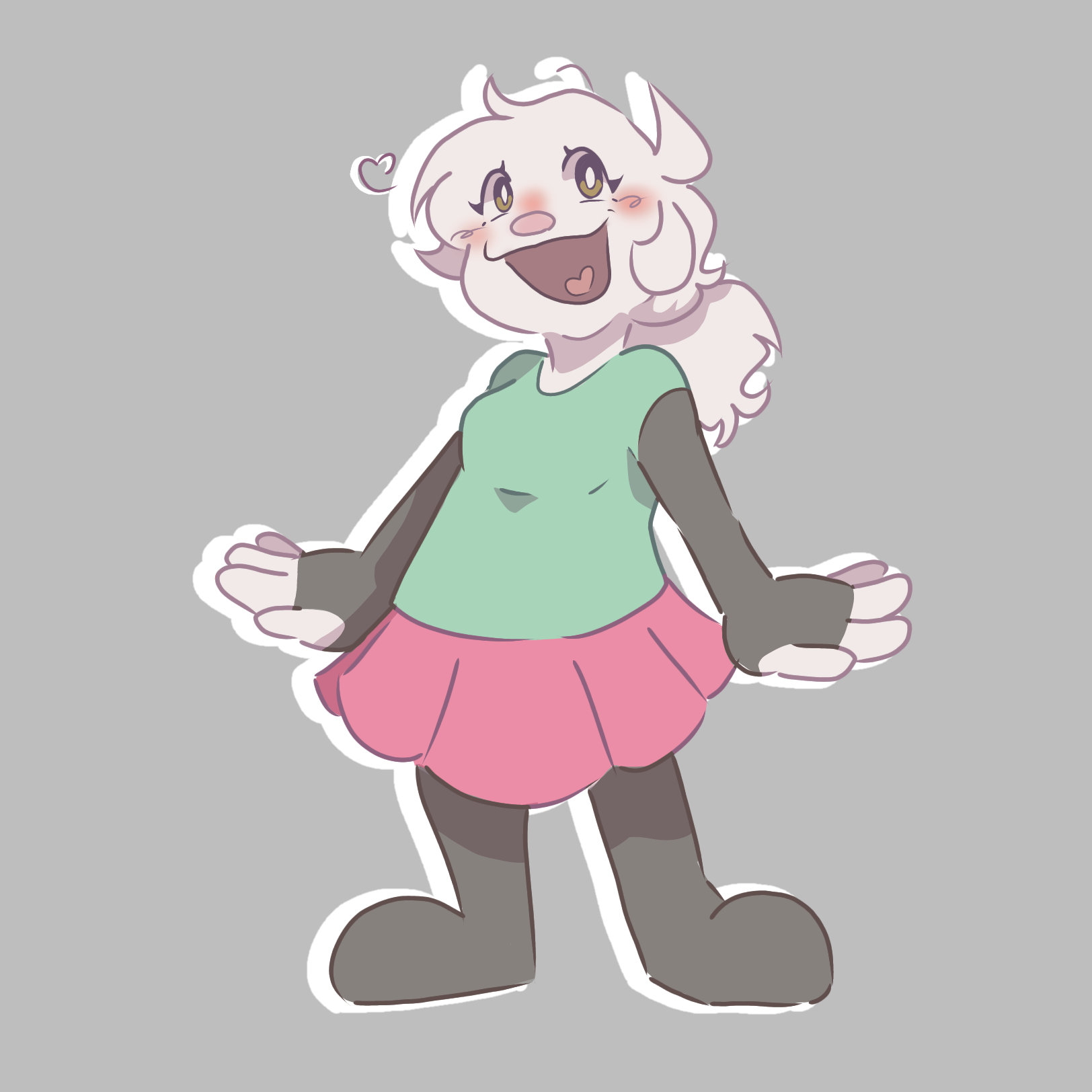 Flequi con pollera - ibisPaint