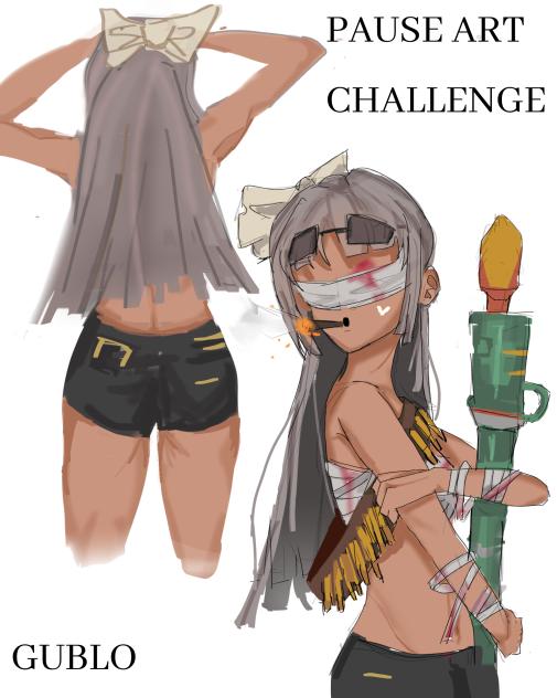 PAUSE ART CHALLENGE!! - ibisPaint