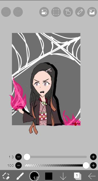 Nezuko Wallpaper - ibisPaint