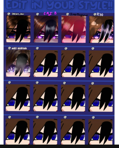 edit eyes collab - ibisPaint