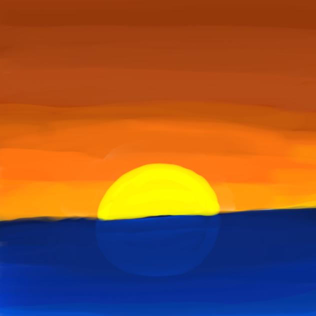 Sunset - ibisPaint