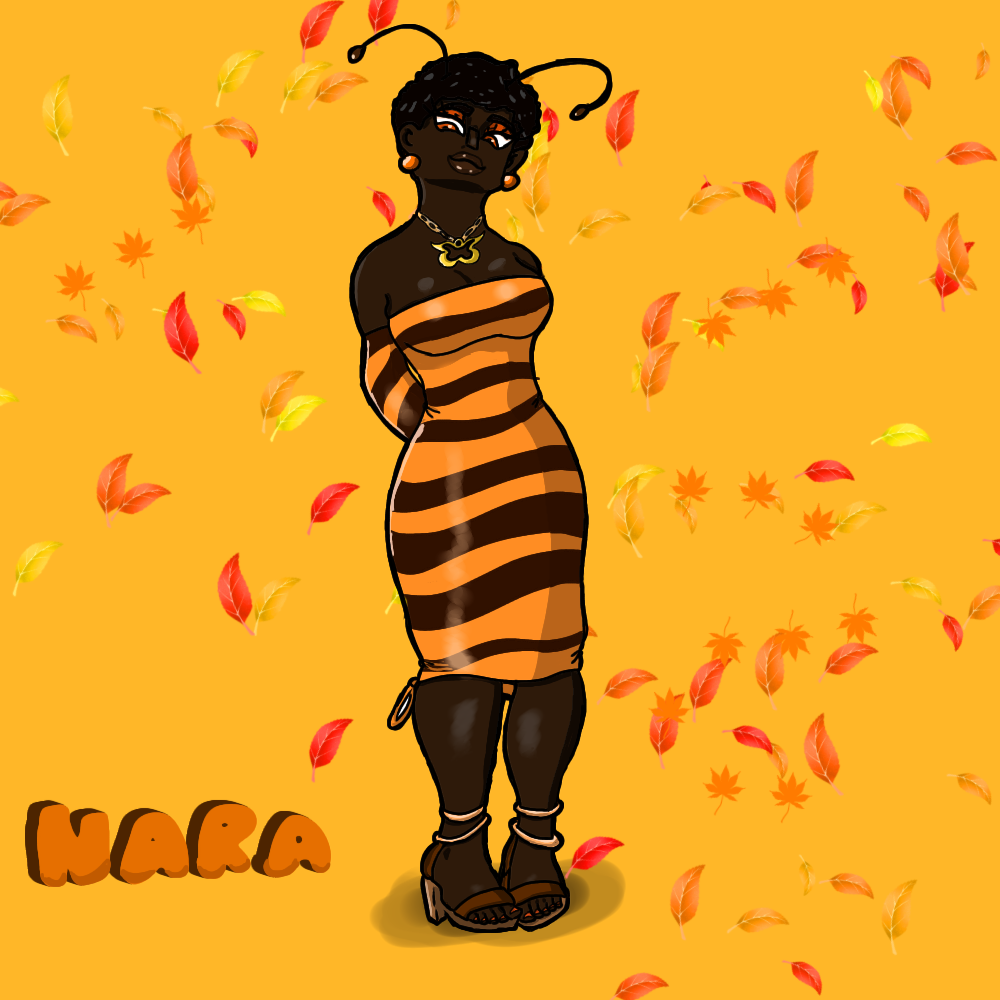 Nara (Orange) - ibisPaint