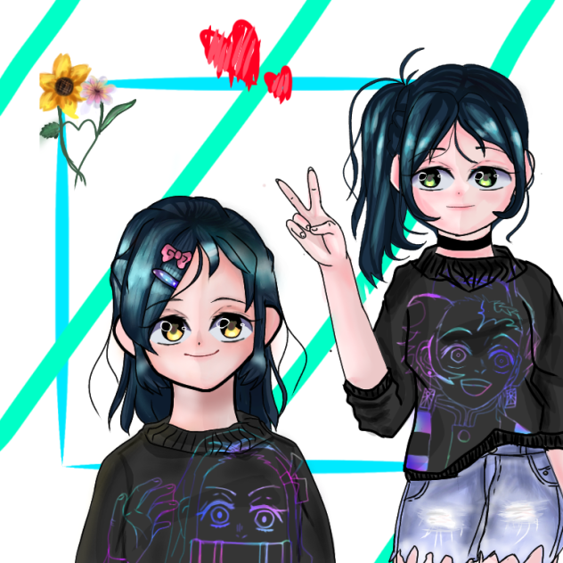 Siblings - ibisPaint