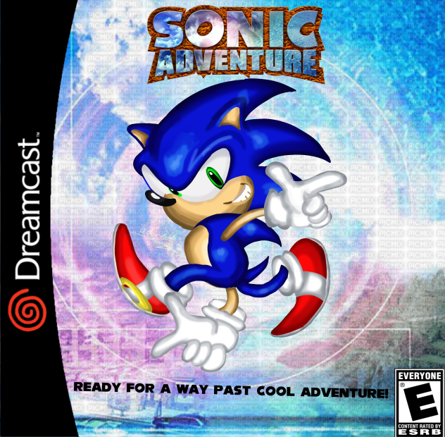 Sonic Adventure Render - ibisPaint