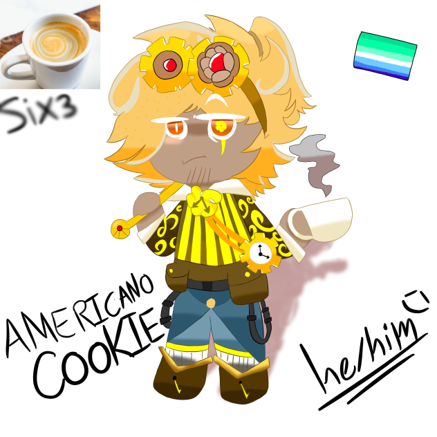 americano cookie - ibisPaint