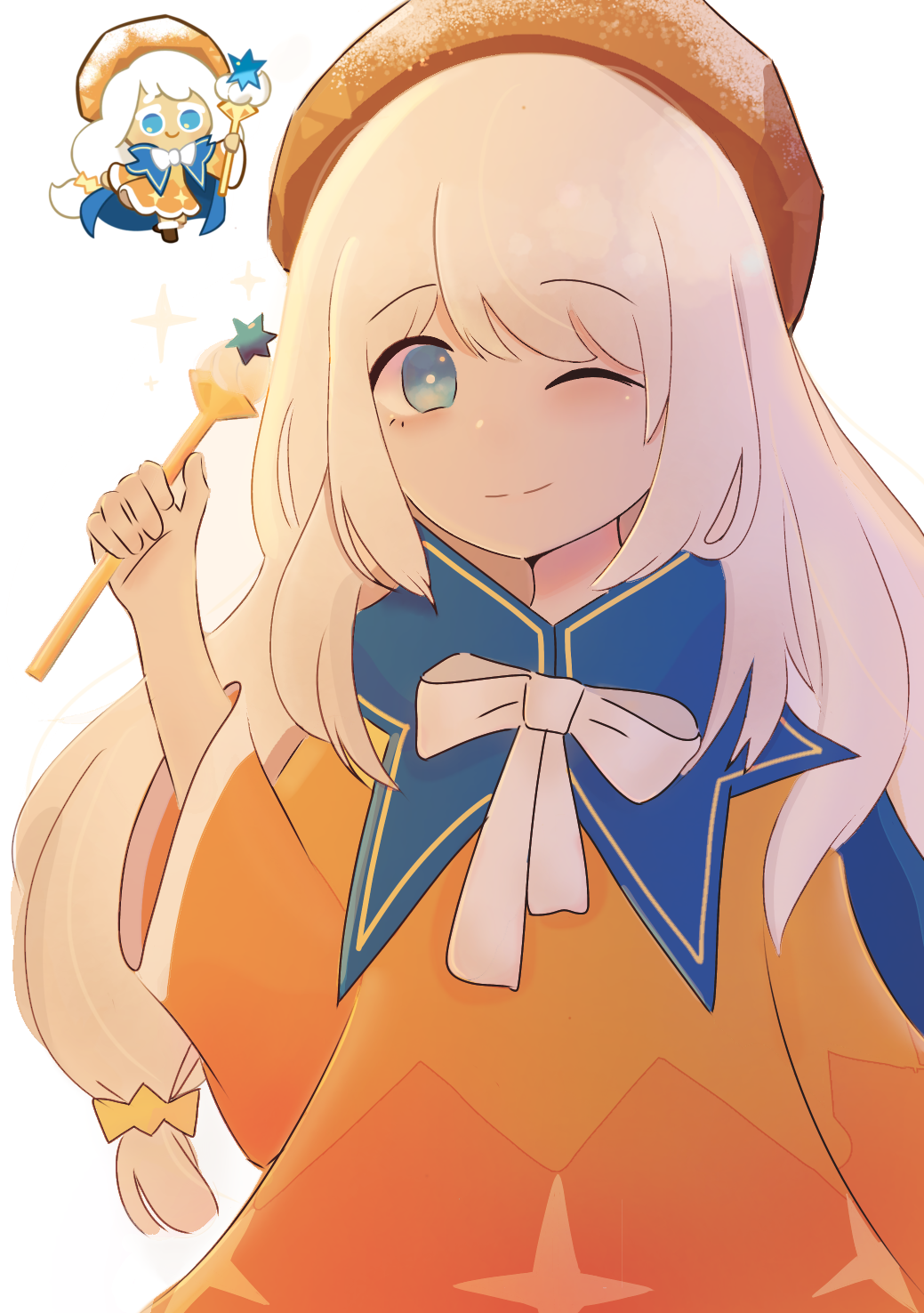 Creampuff cookie fanart 🍪2 - ibisPaint