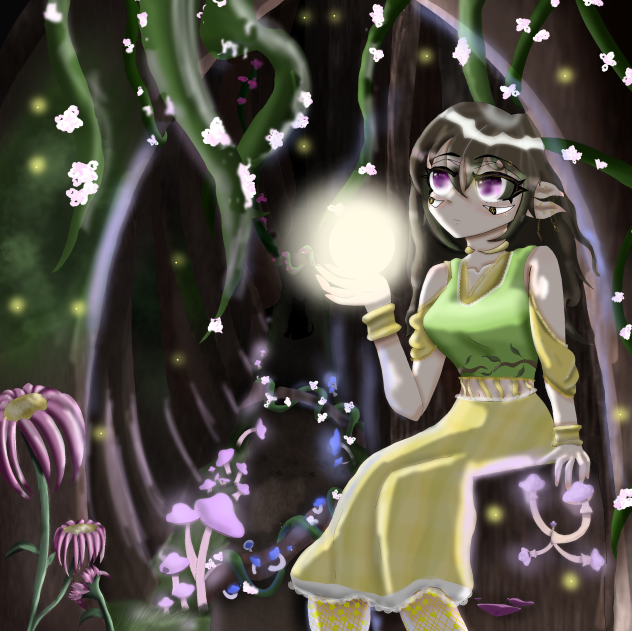 Forest girl thing ig - ibisPaint