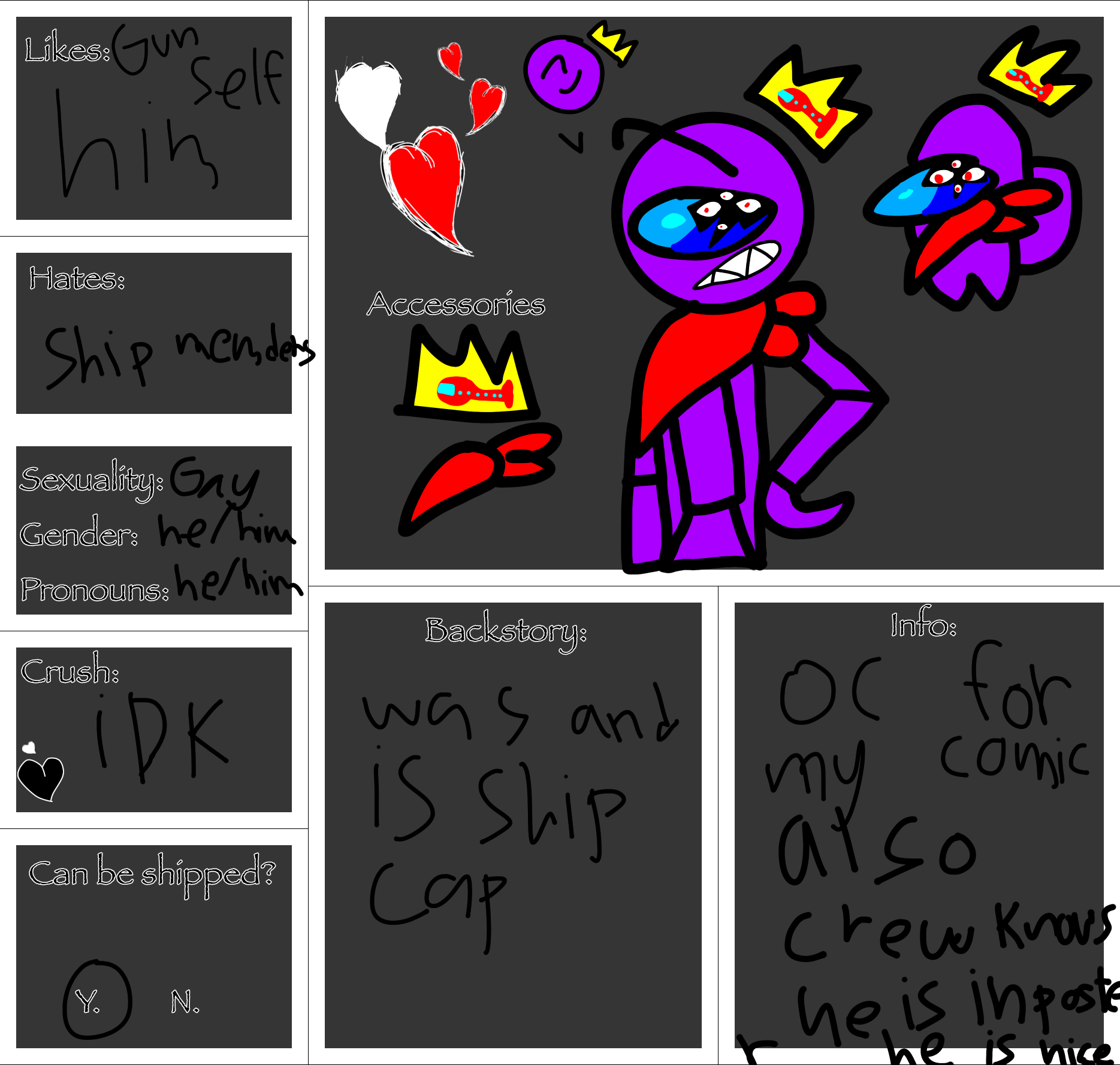 For a among us comic I am Making - ibisPaint