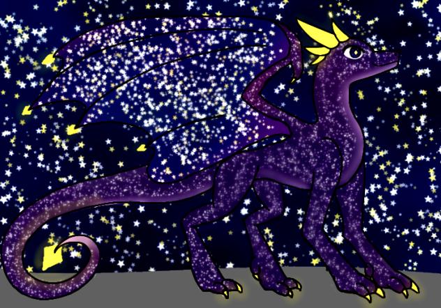 startnight dragon - ibisPaint