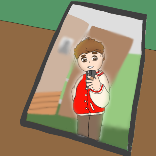 South Park Clyde Selfie picture - ibisPaint