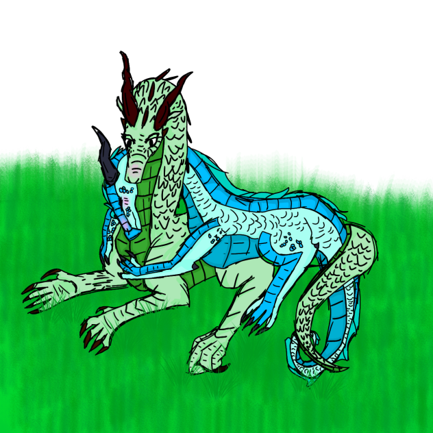 cuddly dragons - ibisPaint