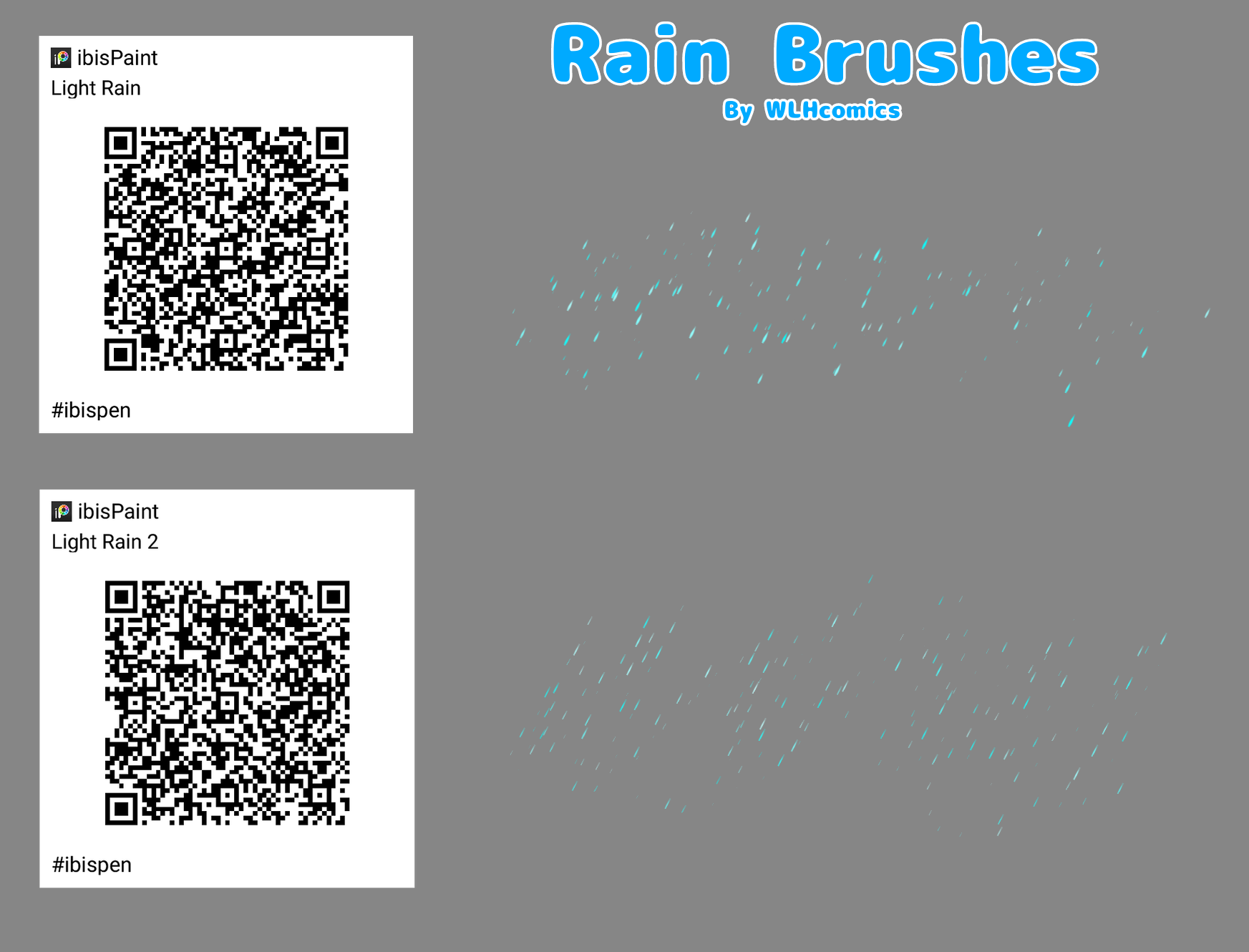 Rain Brushes - ibisPaint