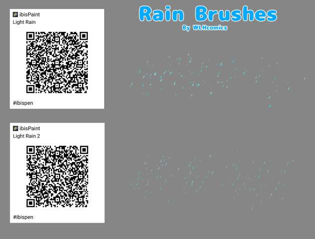 Rain Brushes - ibisPaint