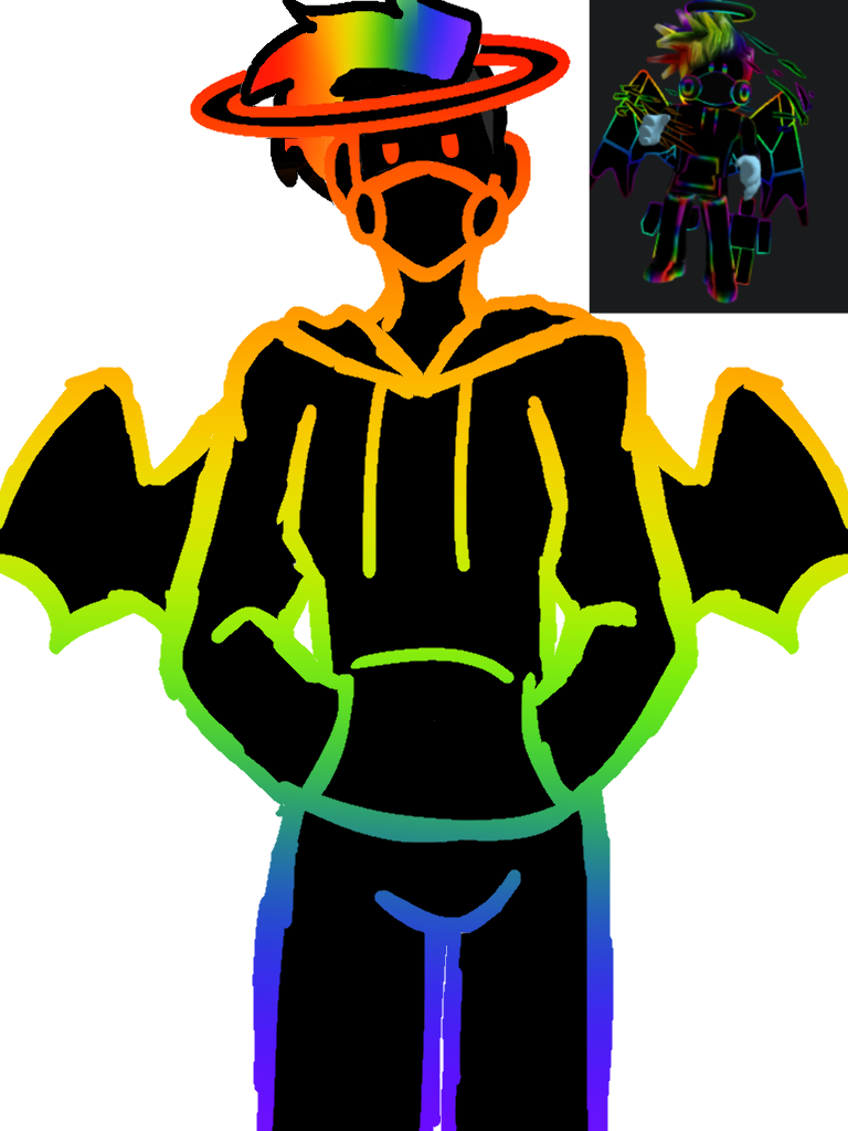 Day 6 of drawing roblox avatars - ibisPaint