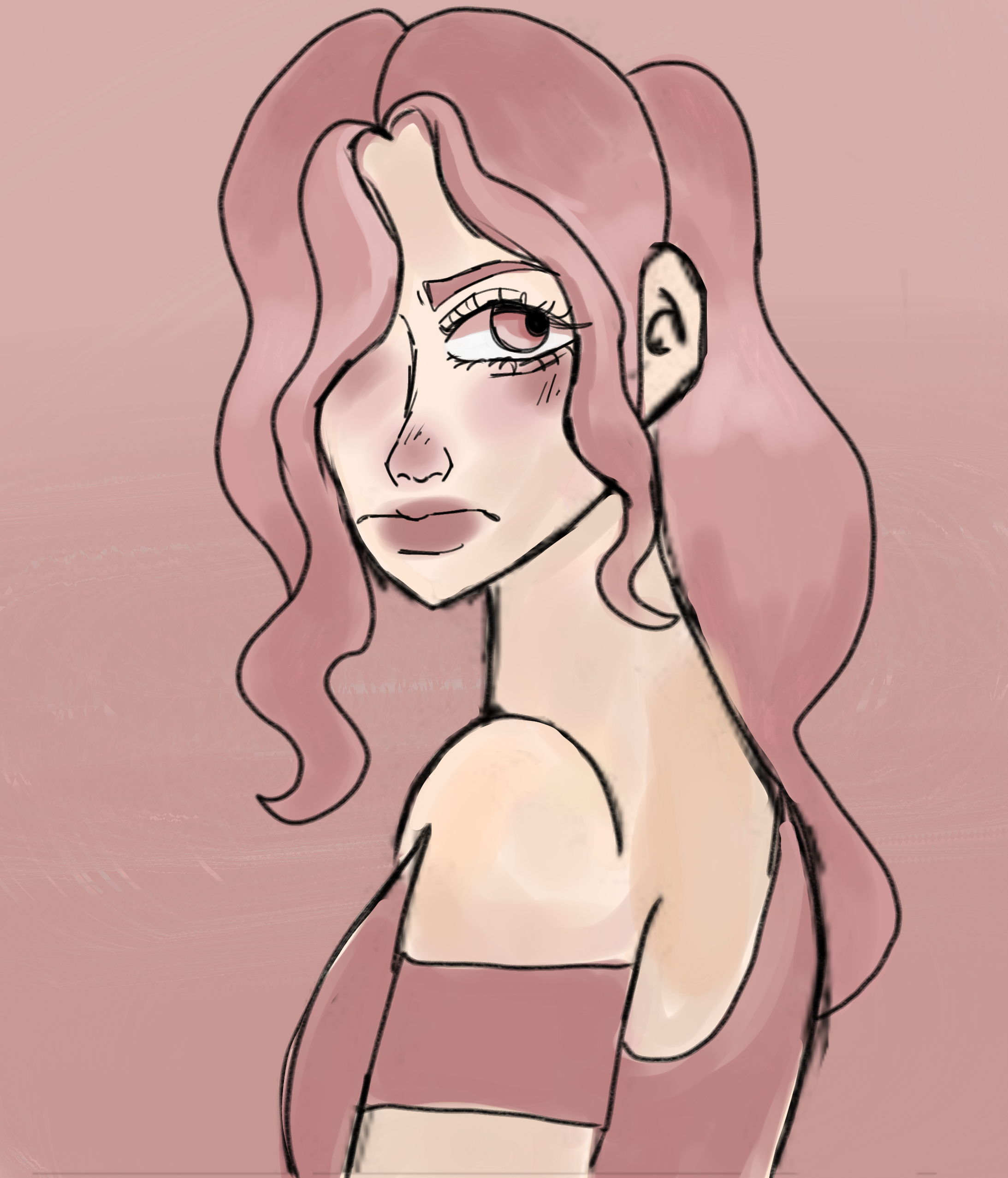 Recreating my old accounts art - ibisPaint