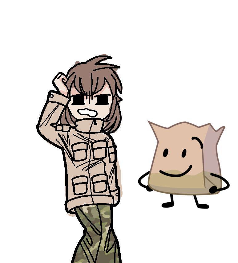 Barfbag humanized WIP - ibisPaint