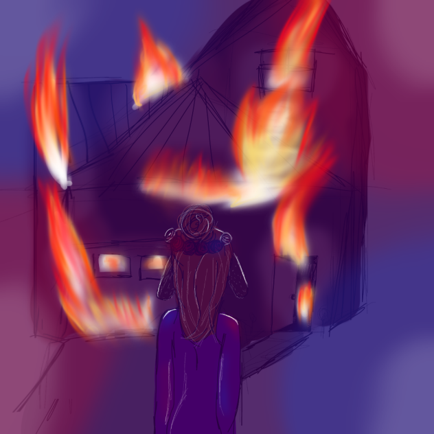 The first burn - ibisPaint