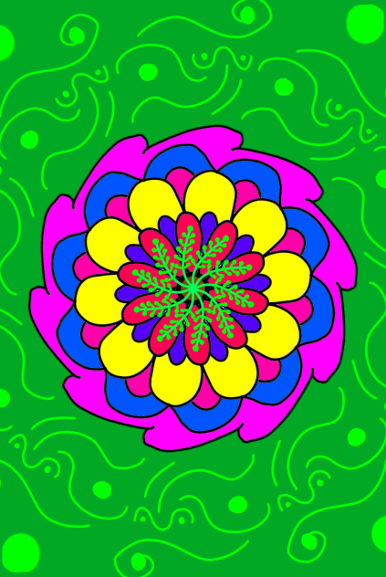 Beautiful flower - ibisPaint
