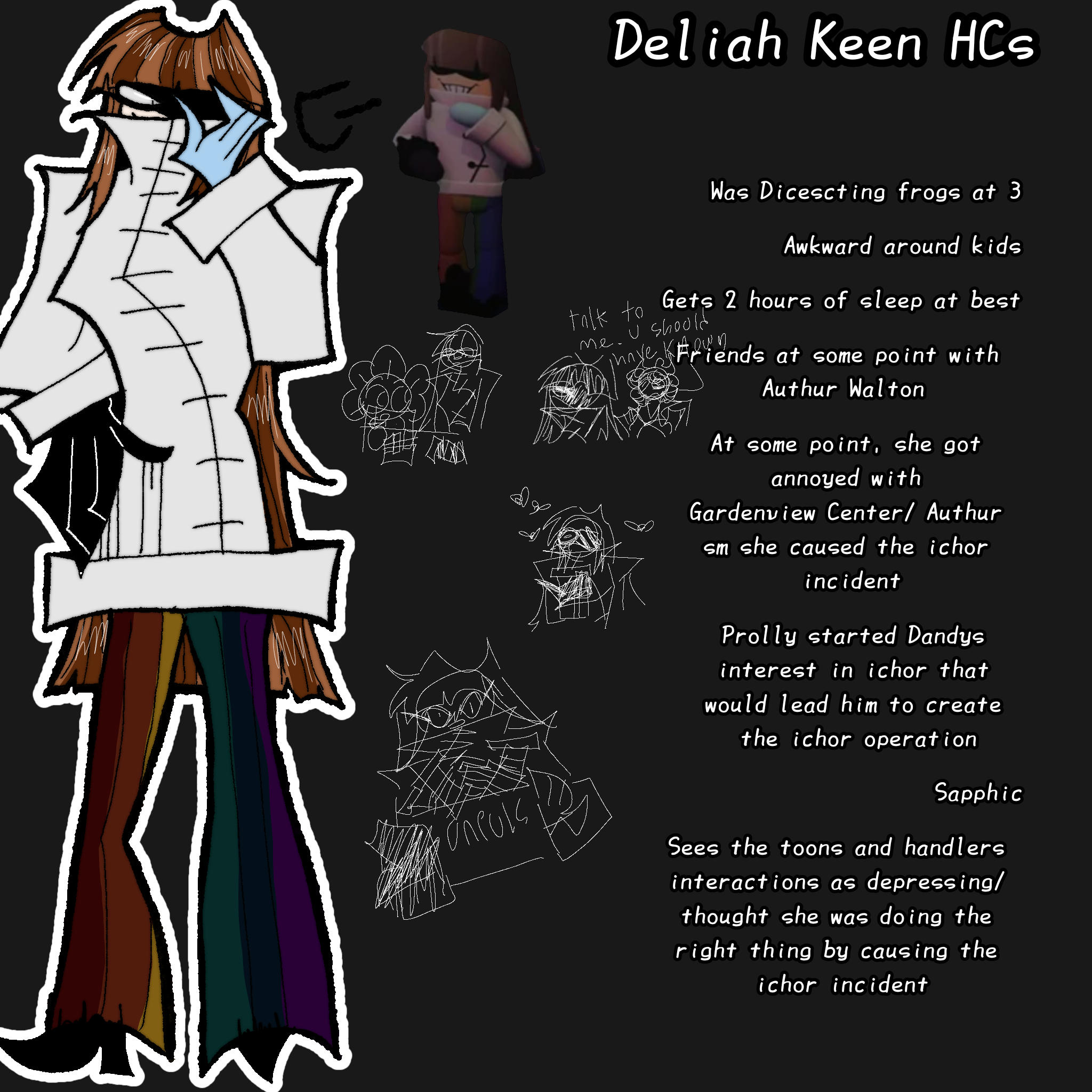 Deliah from Dandys World HCs - ibisPaint