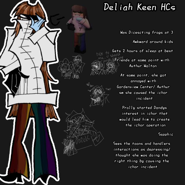 Deliah from Dandys World HCs - ibisPaint